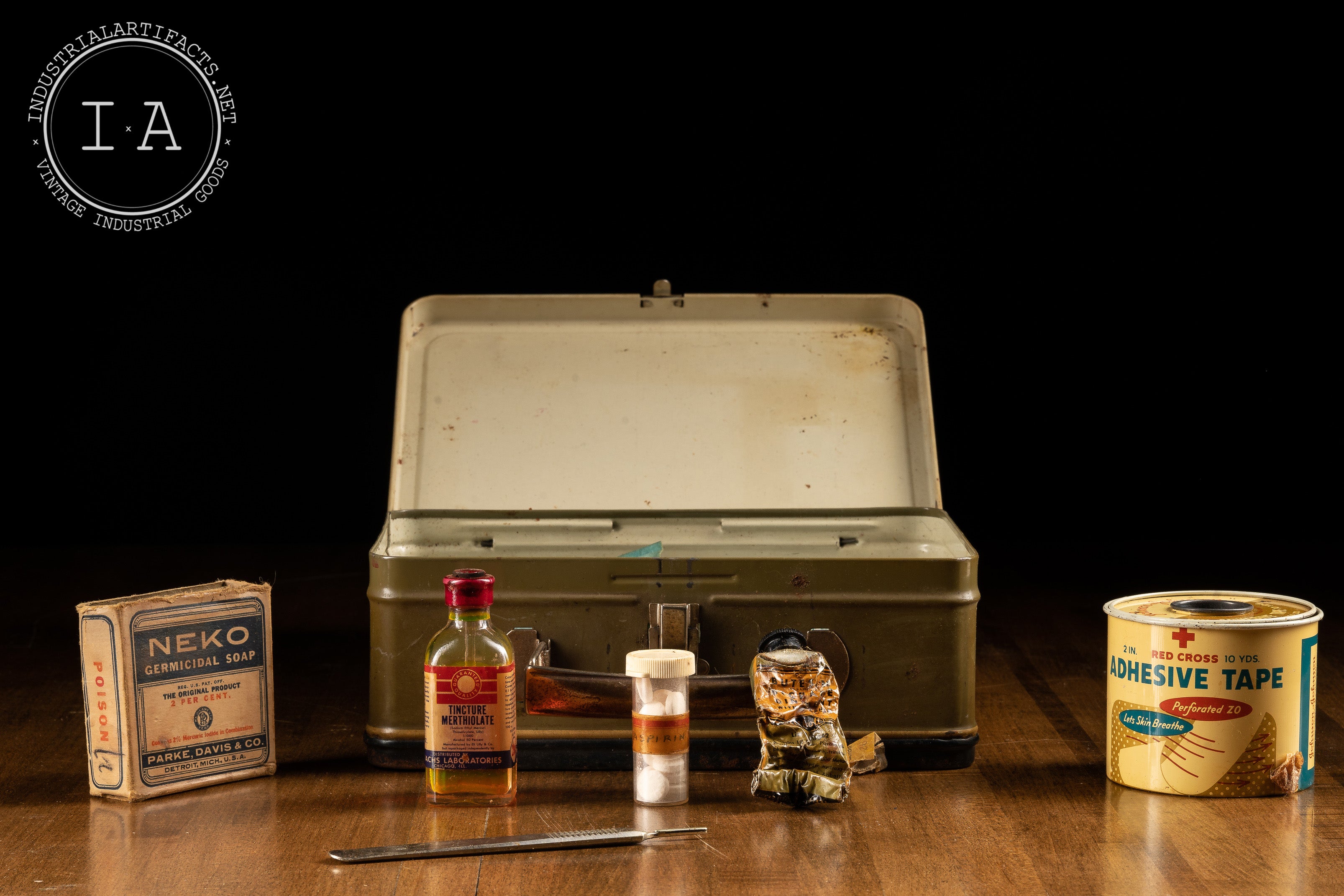 Early 20th Century First Aid Kit – Industrial Artifacts