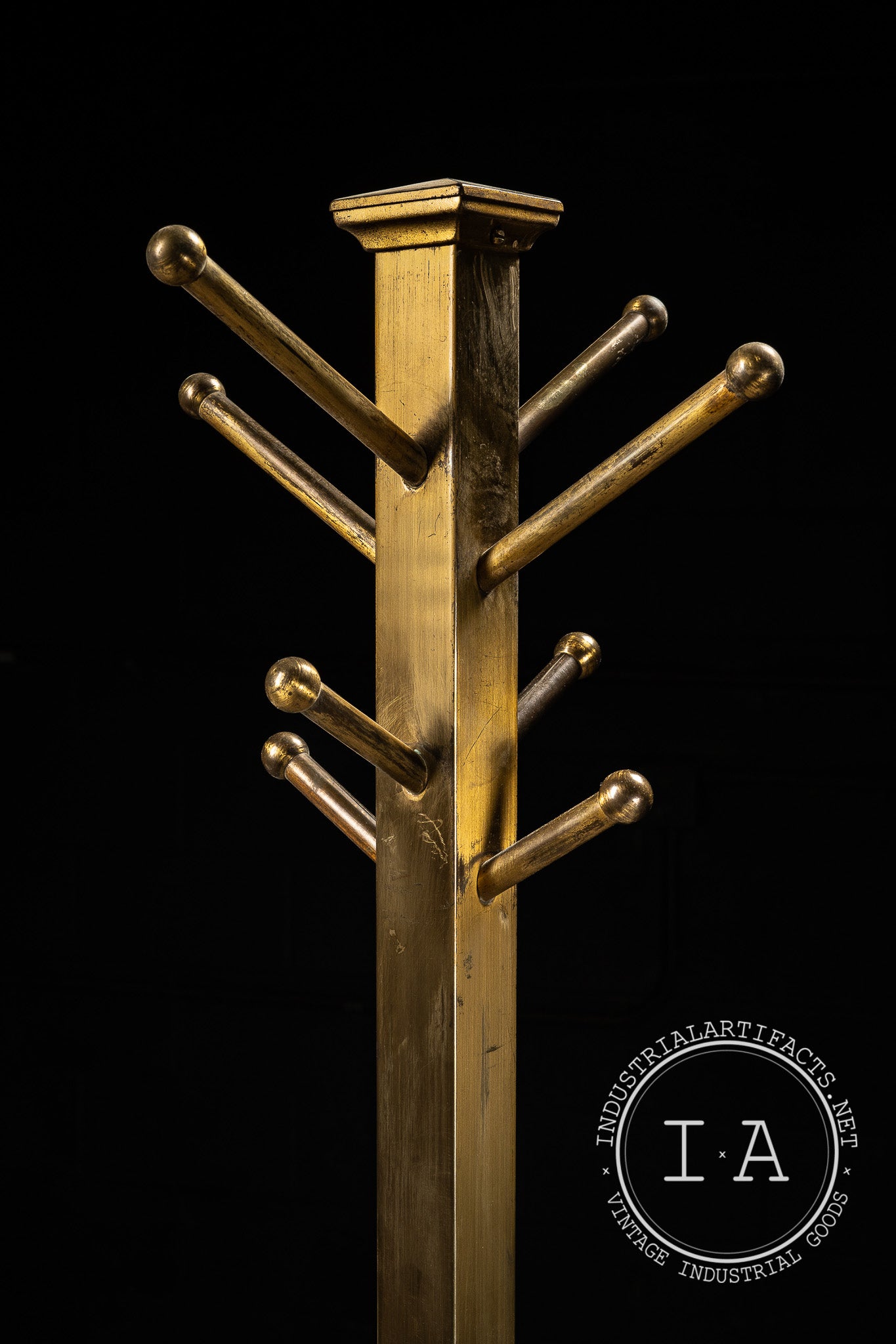 Brass Arts & Crafts Coat Rack – Industrial Artifacts