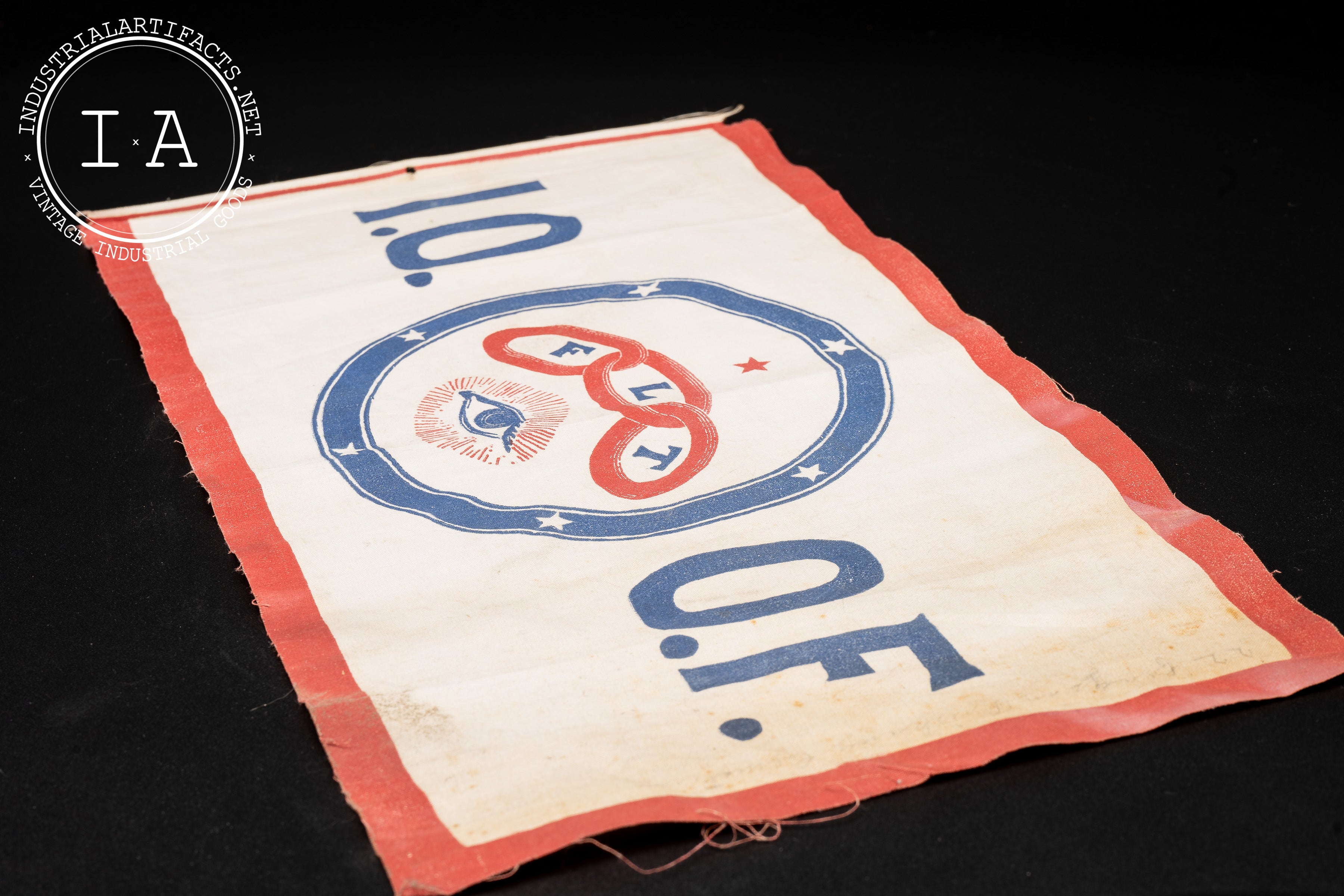 Independent Order of Odd Fellows Banner – Industrial Artifacts