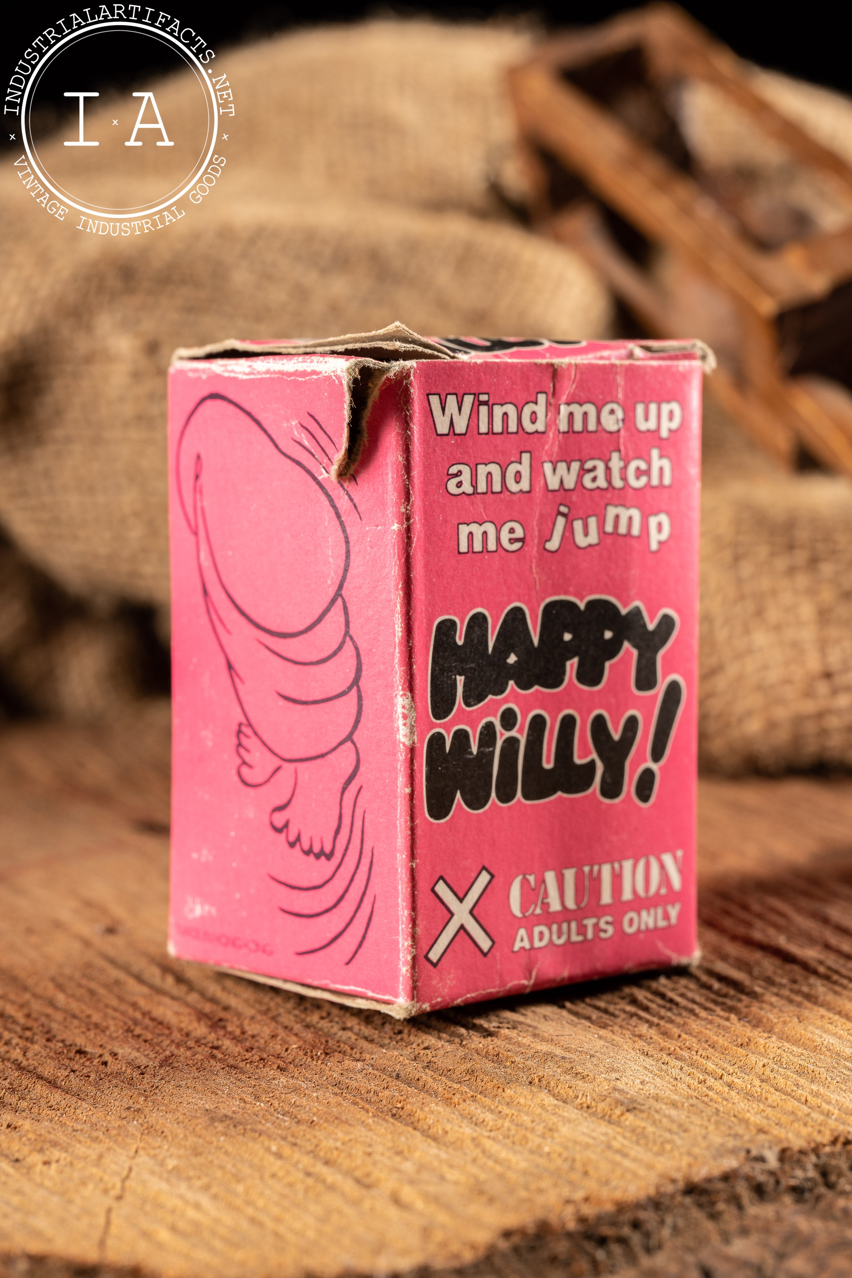 Vintage Hopping Penis Happy Willy Gag Gift – Industrial Artifacts