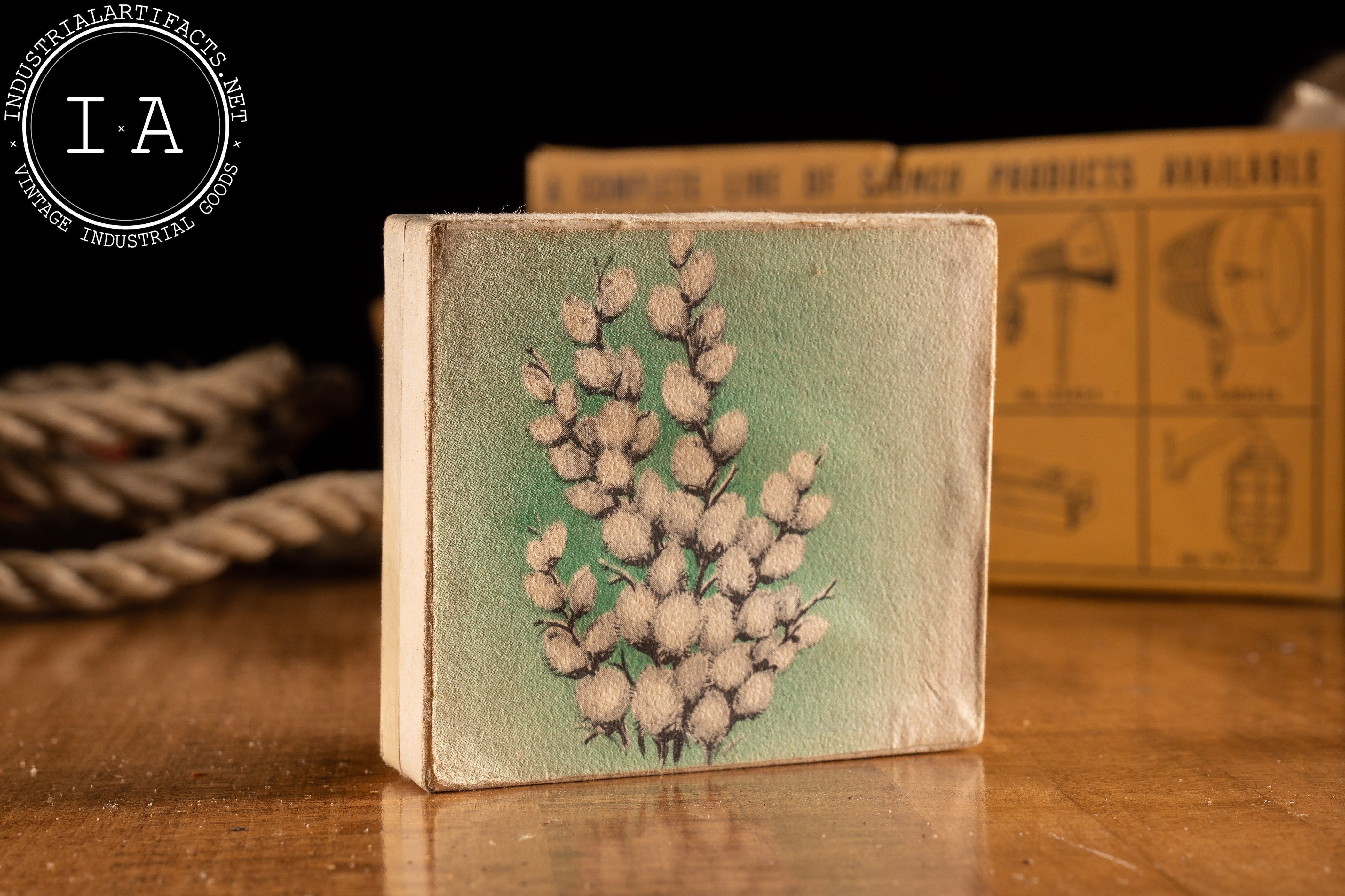 Vintage Philip Morris Floral Cigarette Box – Industrial Artifacts