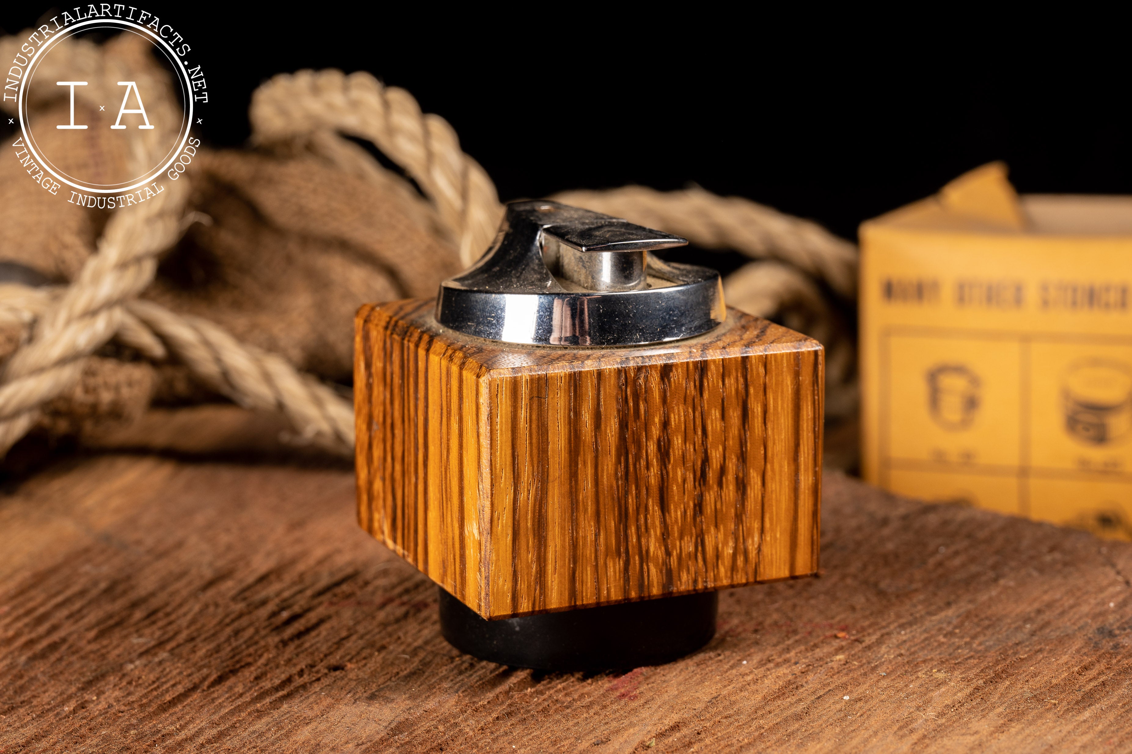 Vintage Ambassador Table Lighter By Monsoon – Industrial Artifacts