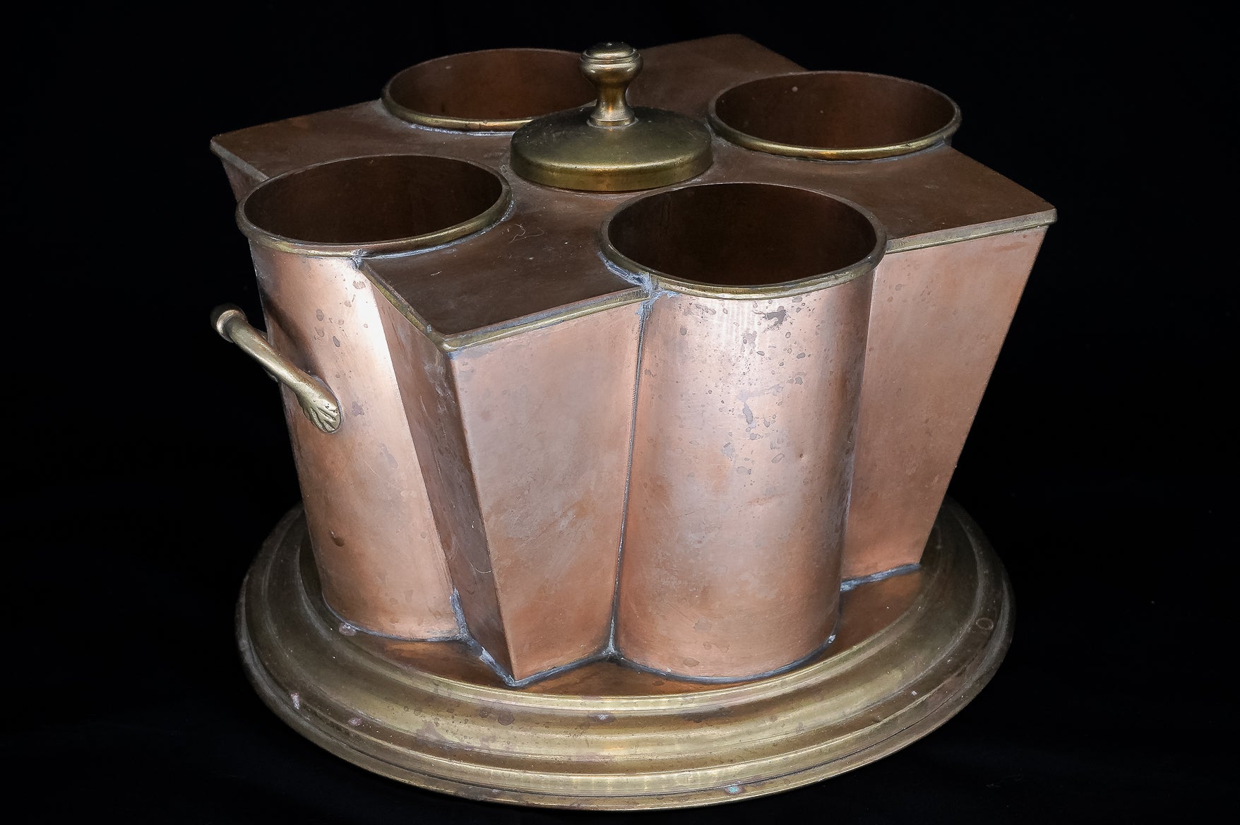 VIntage Art Deco Tapered Copper Wine Chiller – Industrial Artifacts