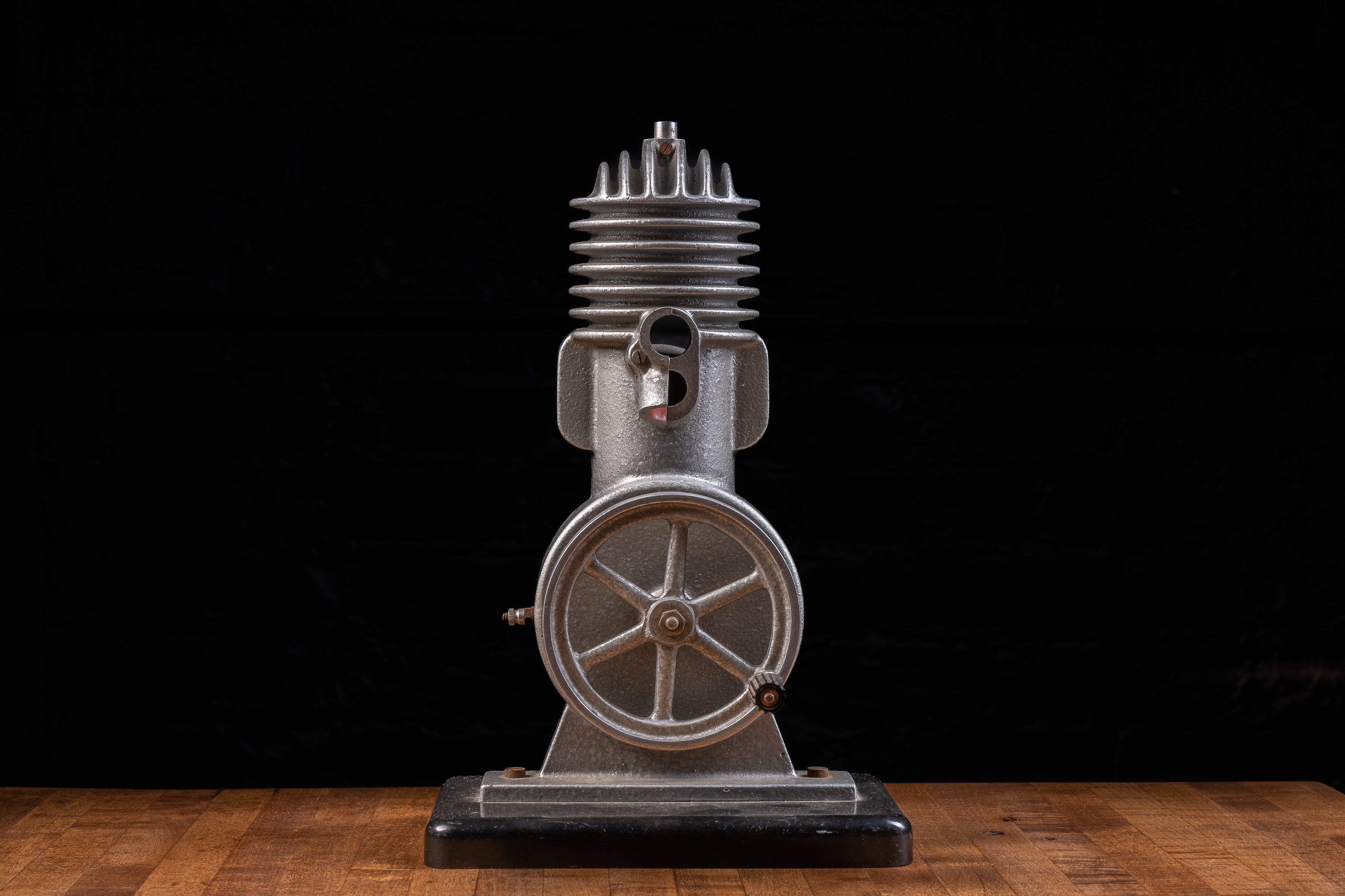 Vintage Cast Metal Two Stage Engine Demonstrator – Industrial Artifacts