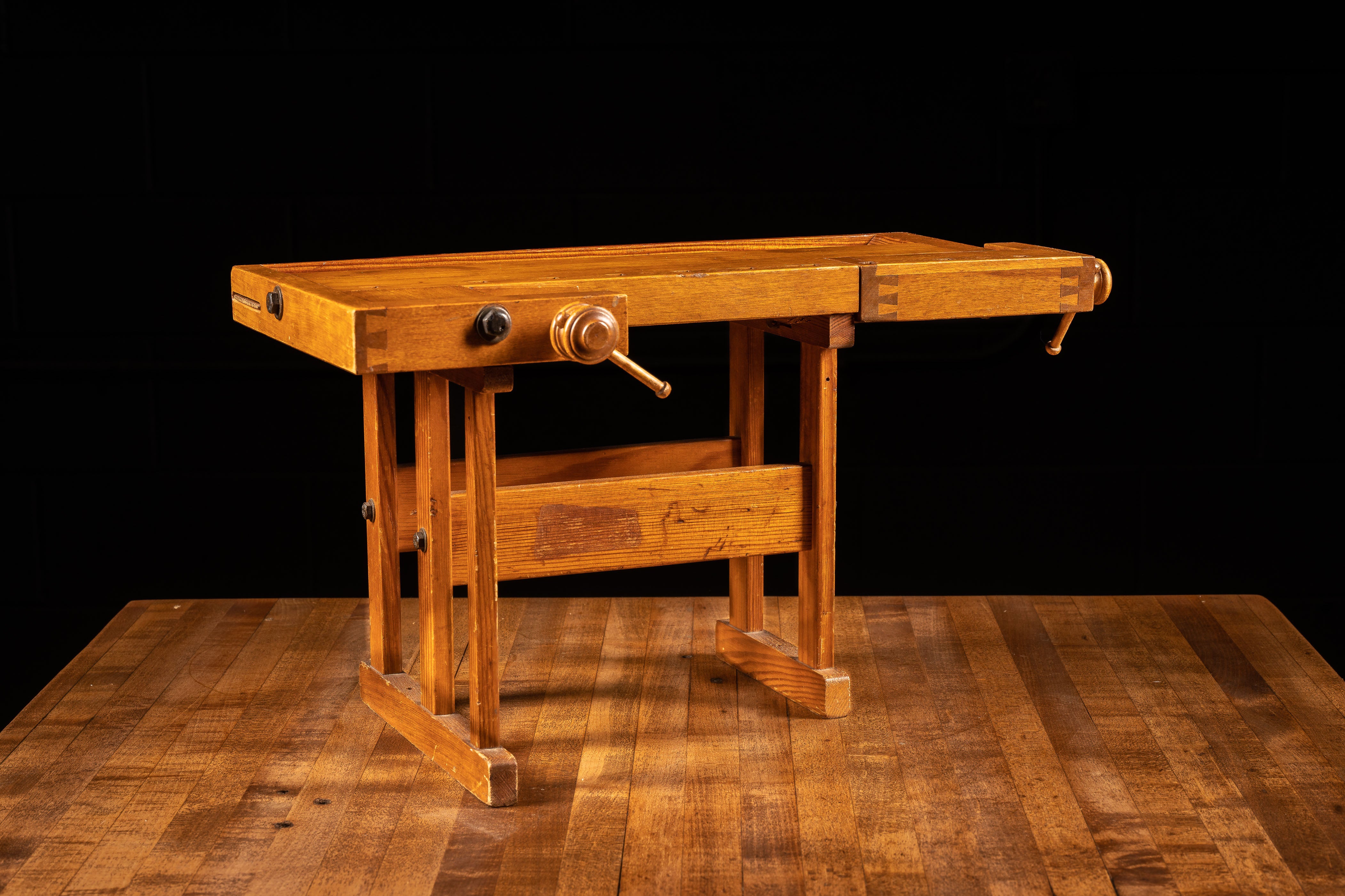 Vintage Salesman Sample Workbench – Industrial Artifacts