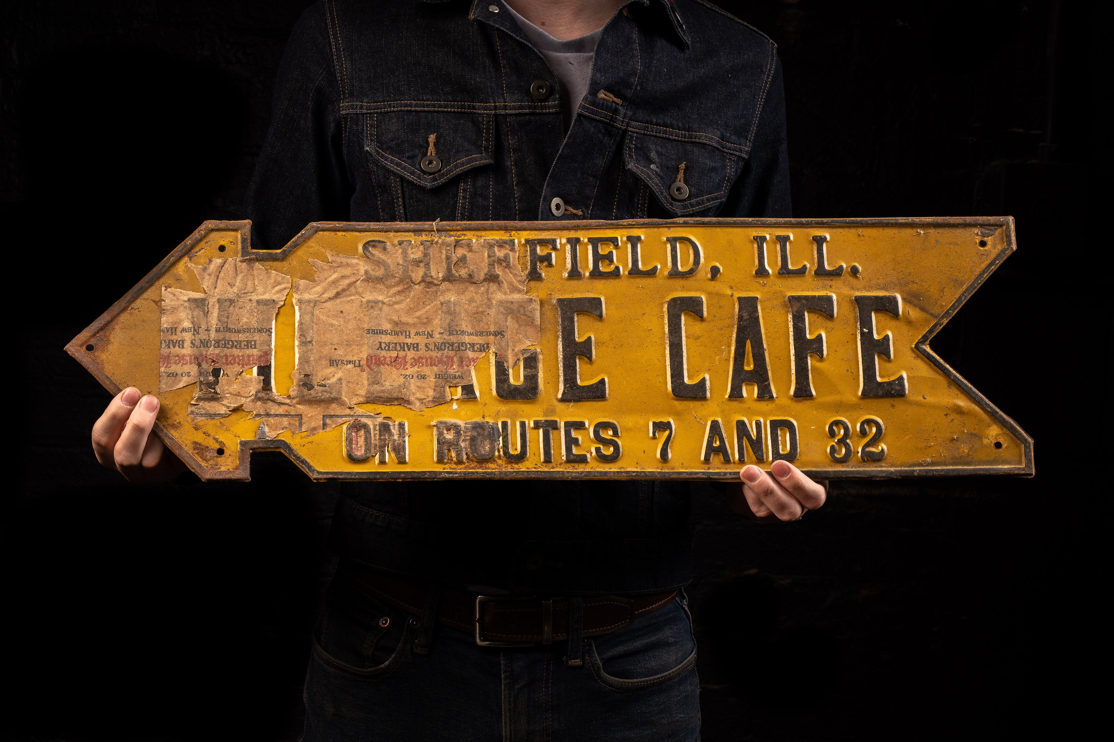 Antique Village Cafe Sign – Industrial Artifacts