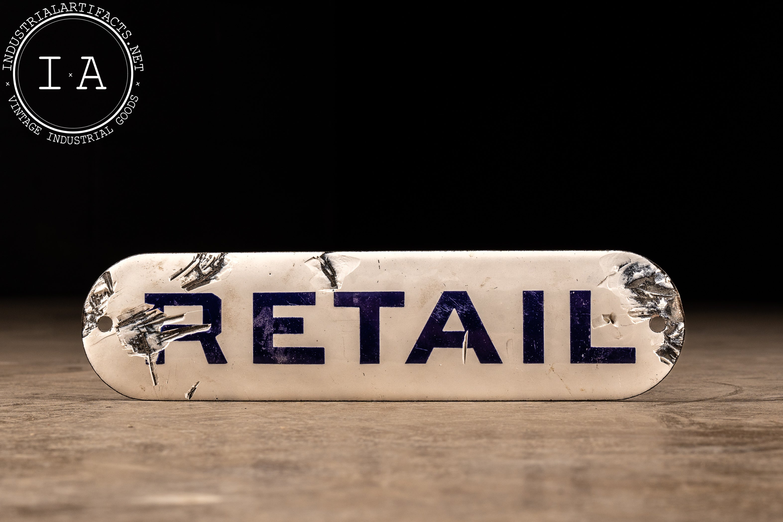 Vintage Retail Sign – Industrial Artifacts