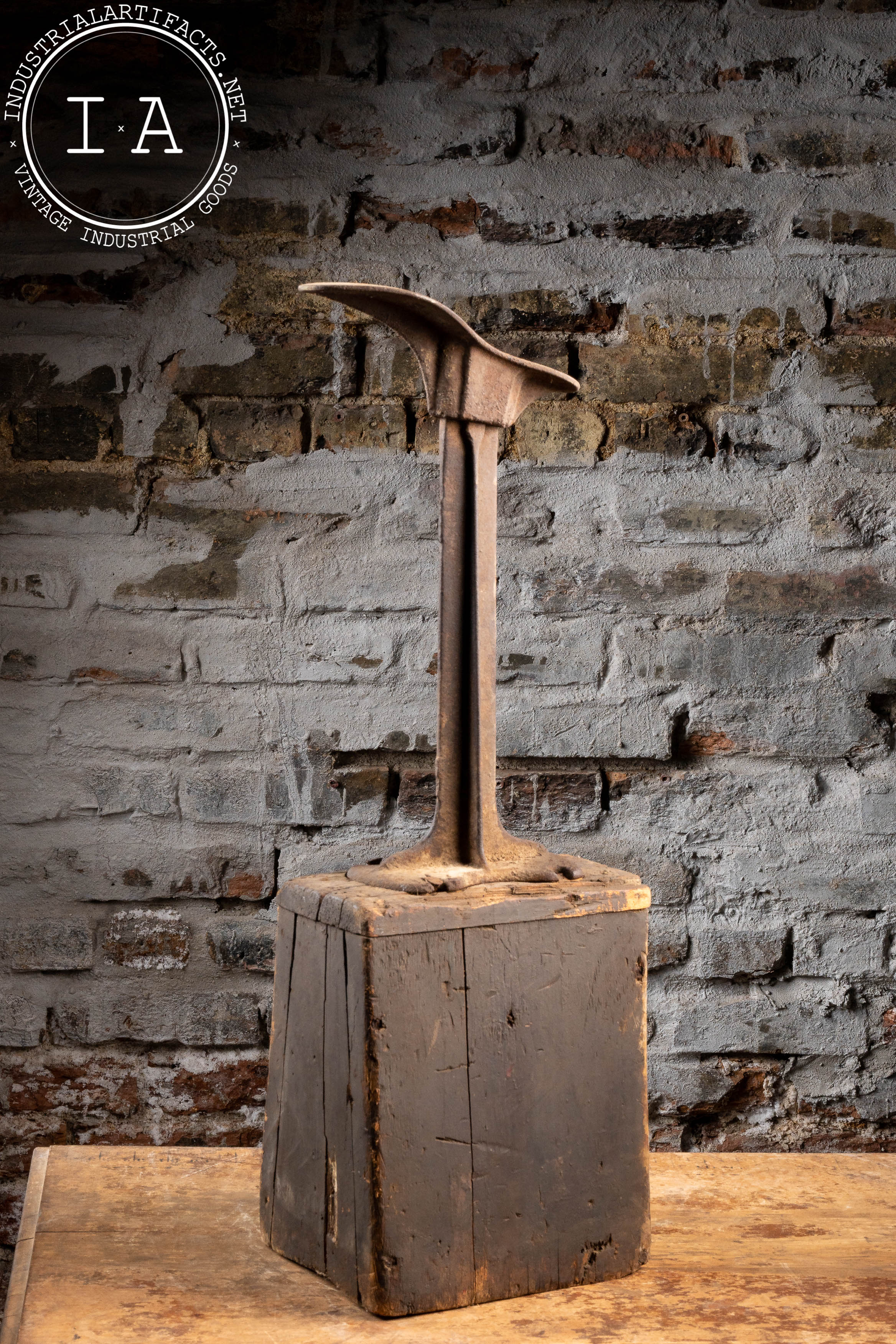 c. 1894 Eclipse Cobblers Anvil On Stand – Industrial Artifacts