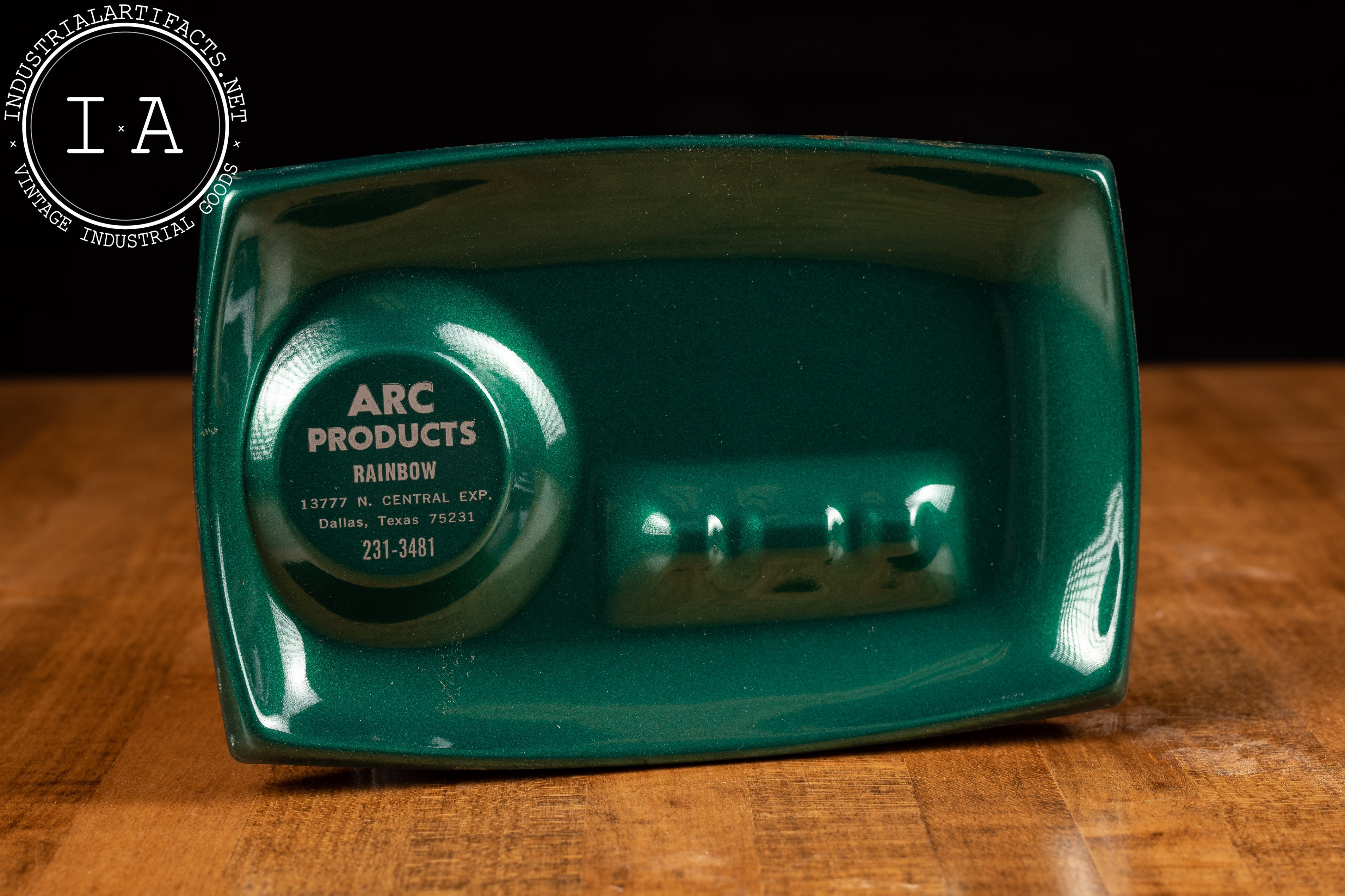 Vintage Arc Products Emerald Ashtray – Industrial Artifacts