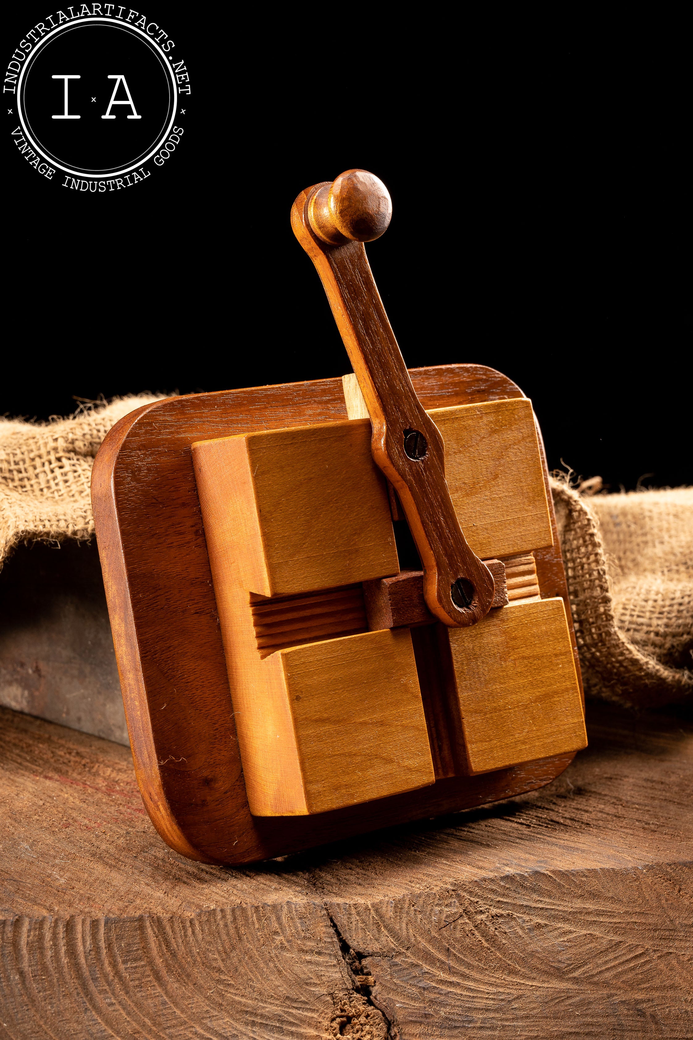Handmade Wooden Perpetual Fidget Device – Industrial Artifacts