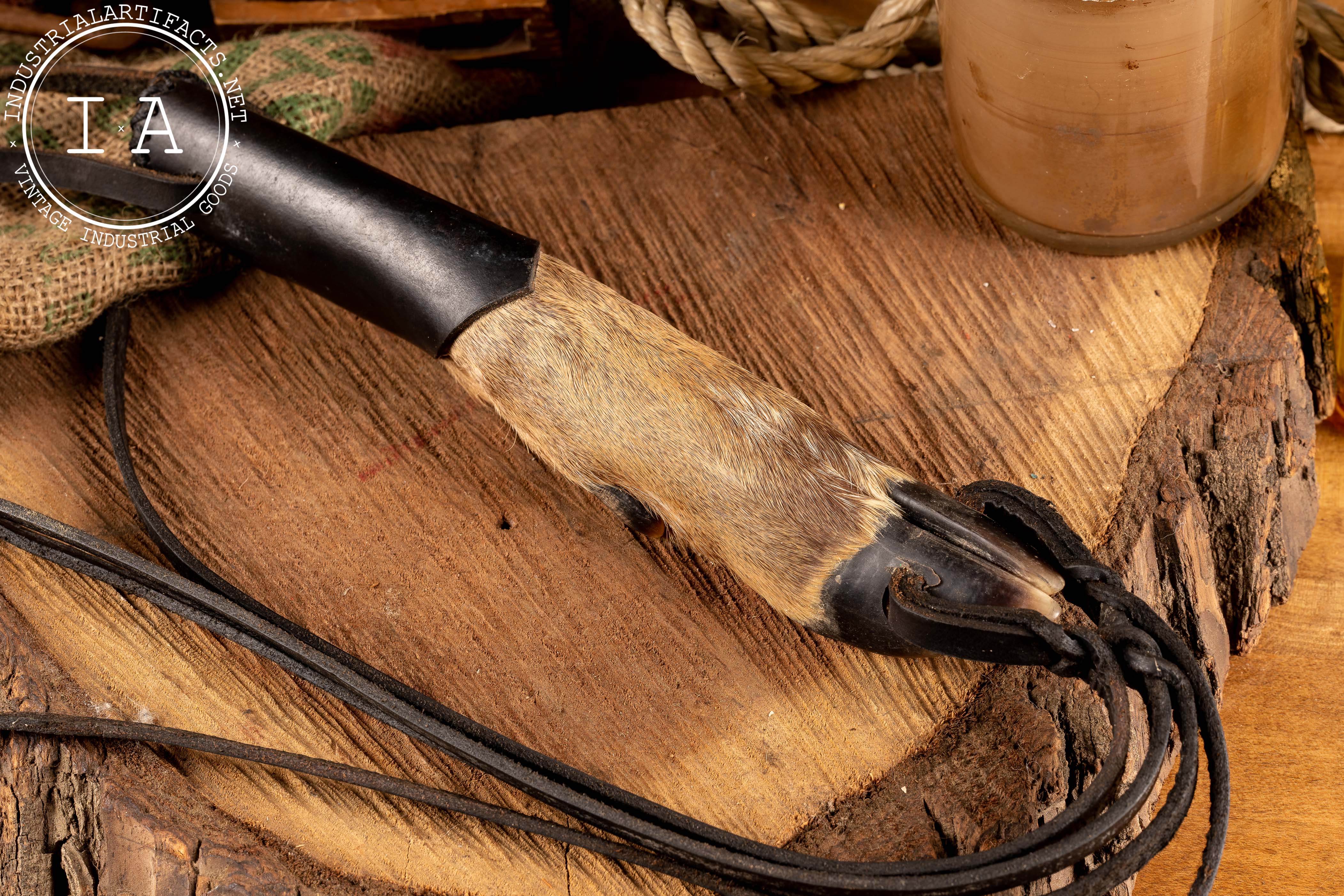 Vintage Deer Hoof Flogger Whip Folk Art – Industrial Artifacts