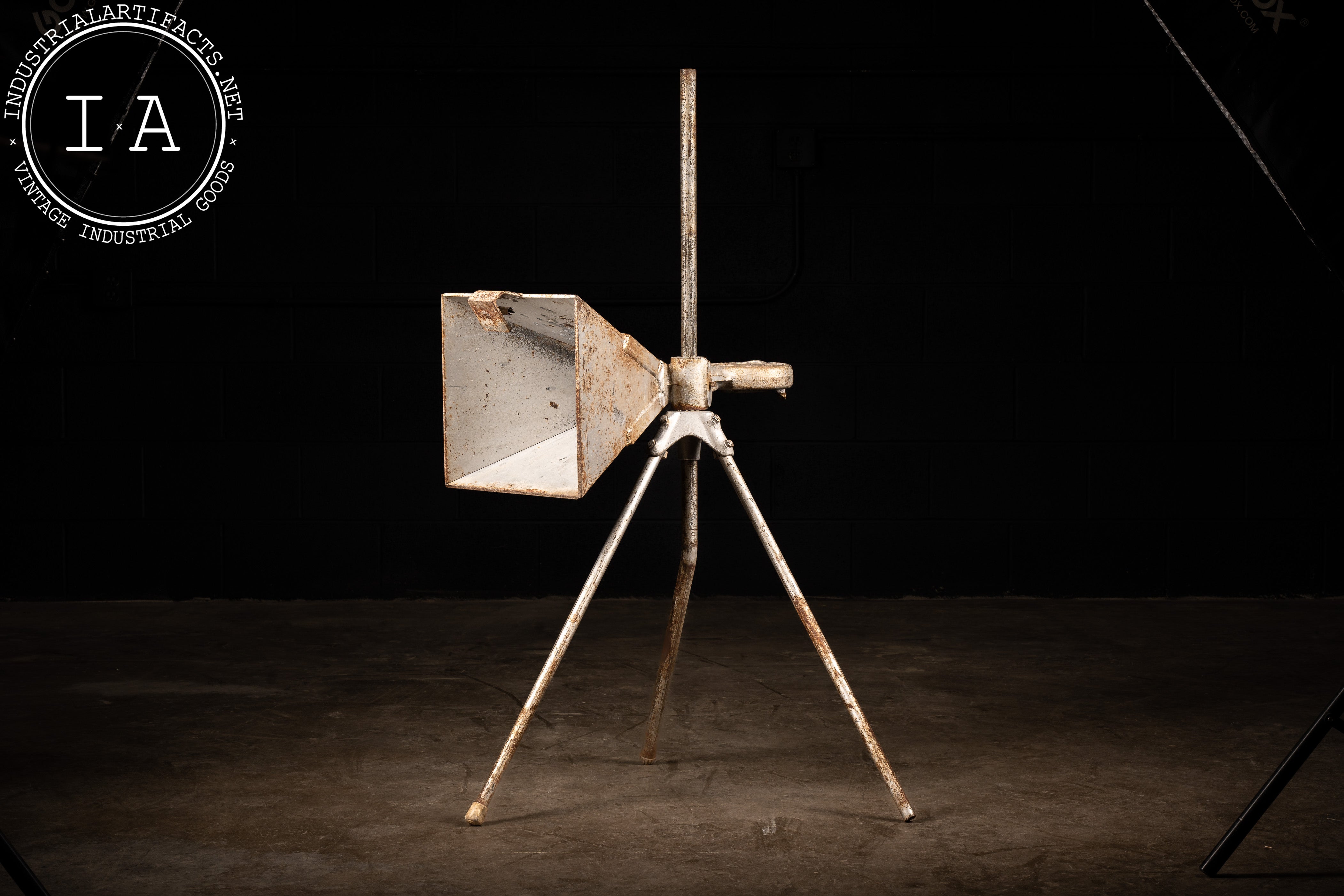 Vintage X-Ring Centrifugal Bullet Trap – Industrial Artifacts