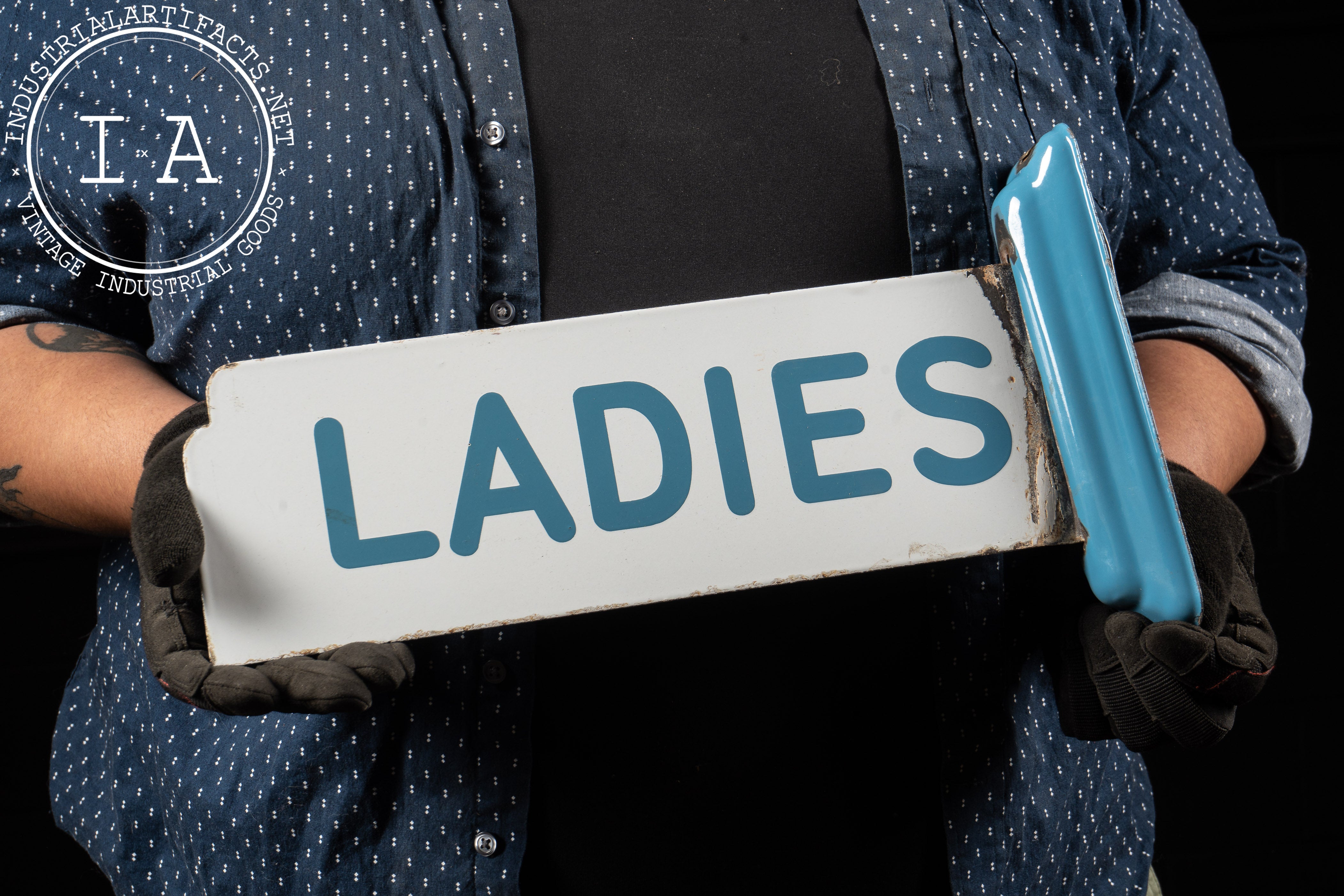 Vintage DSP Ladies Restroom Sign – Industrial Artifacts