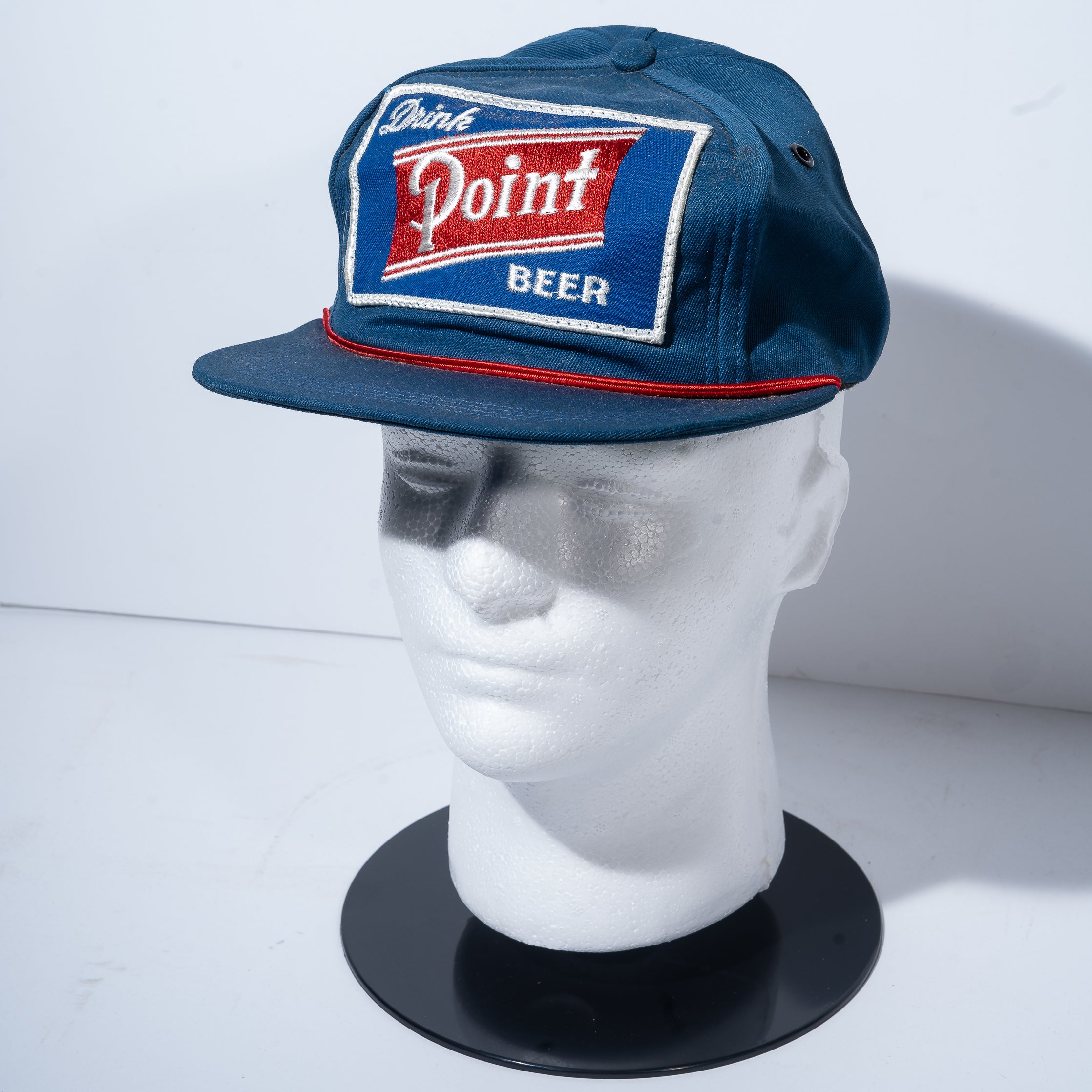 Vintage Drink Point Beer Trucker Baseball Cap – Industrial Artifacts