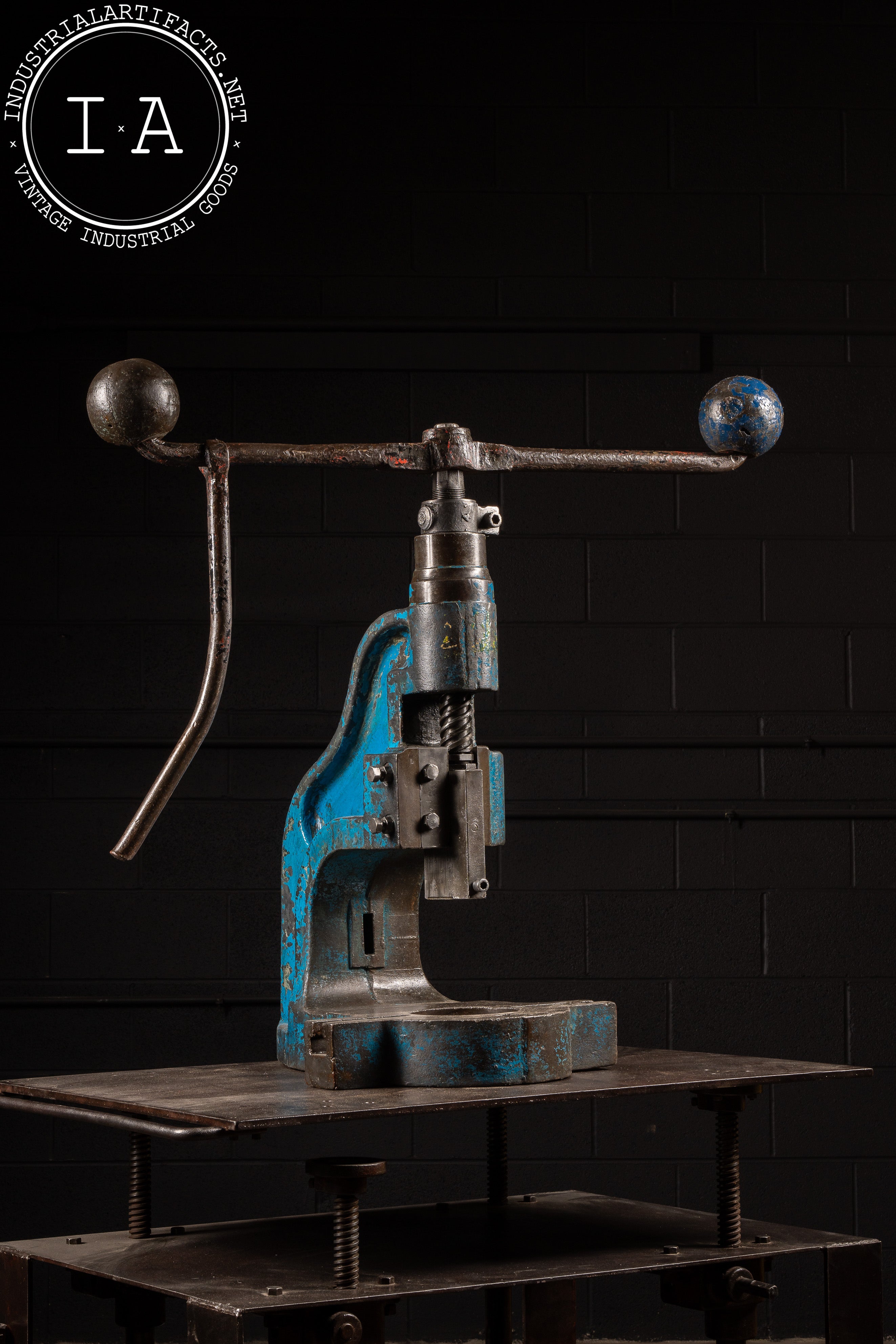 Vintage Norton #4DB Fly Press – Industrial Artifacts