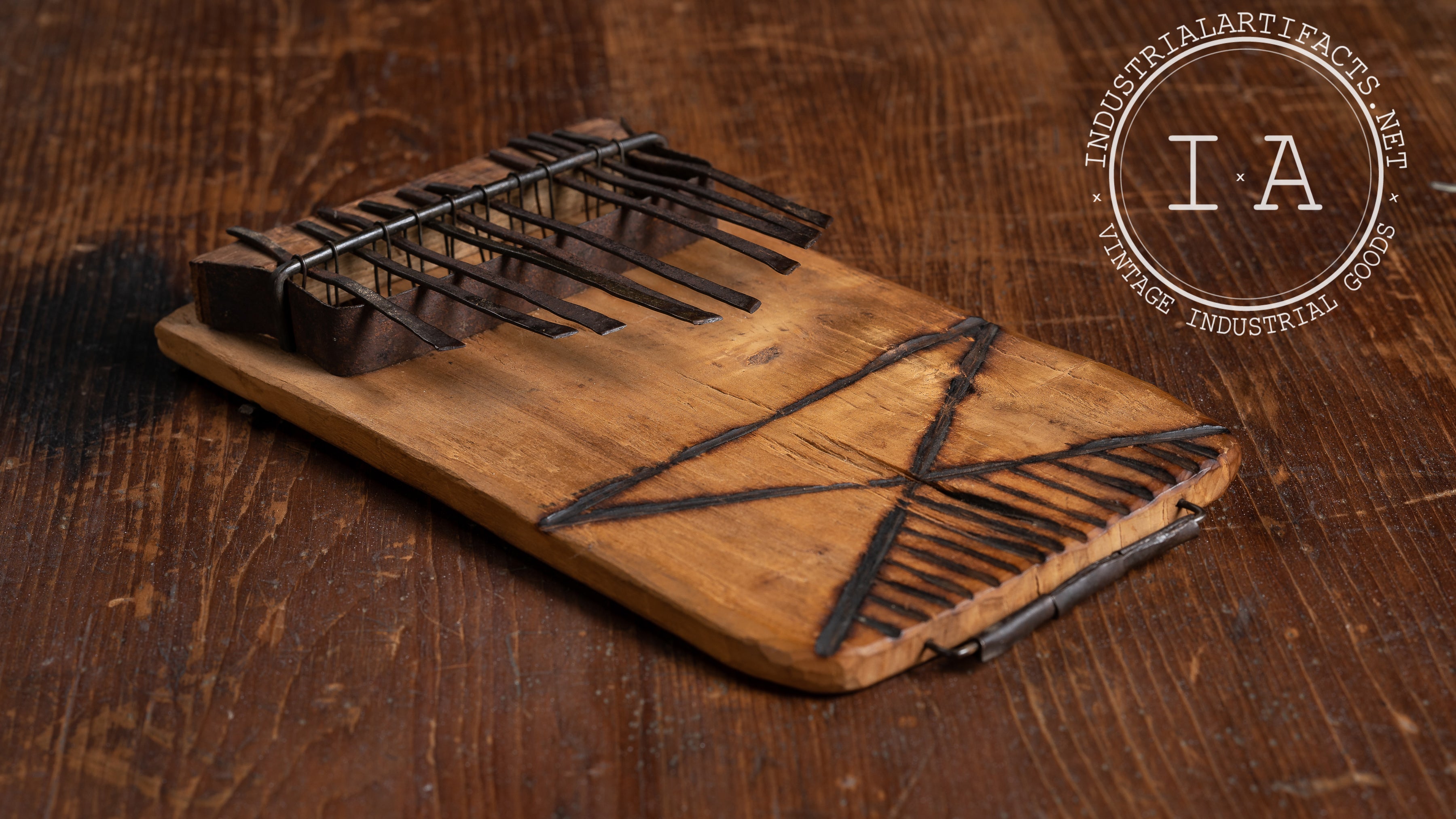 Antique Hand Made Kalimba – Industrial Artifacts