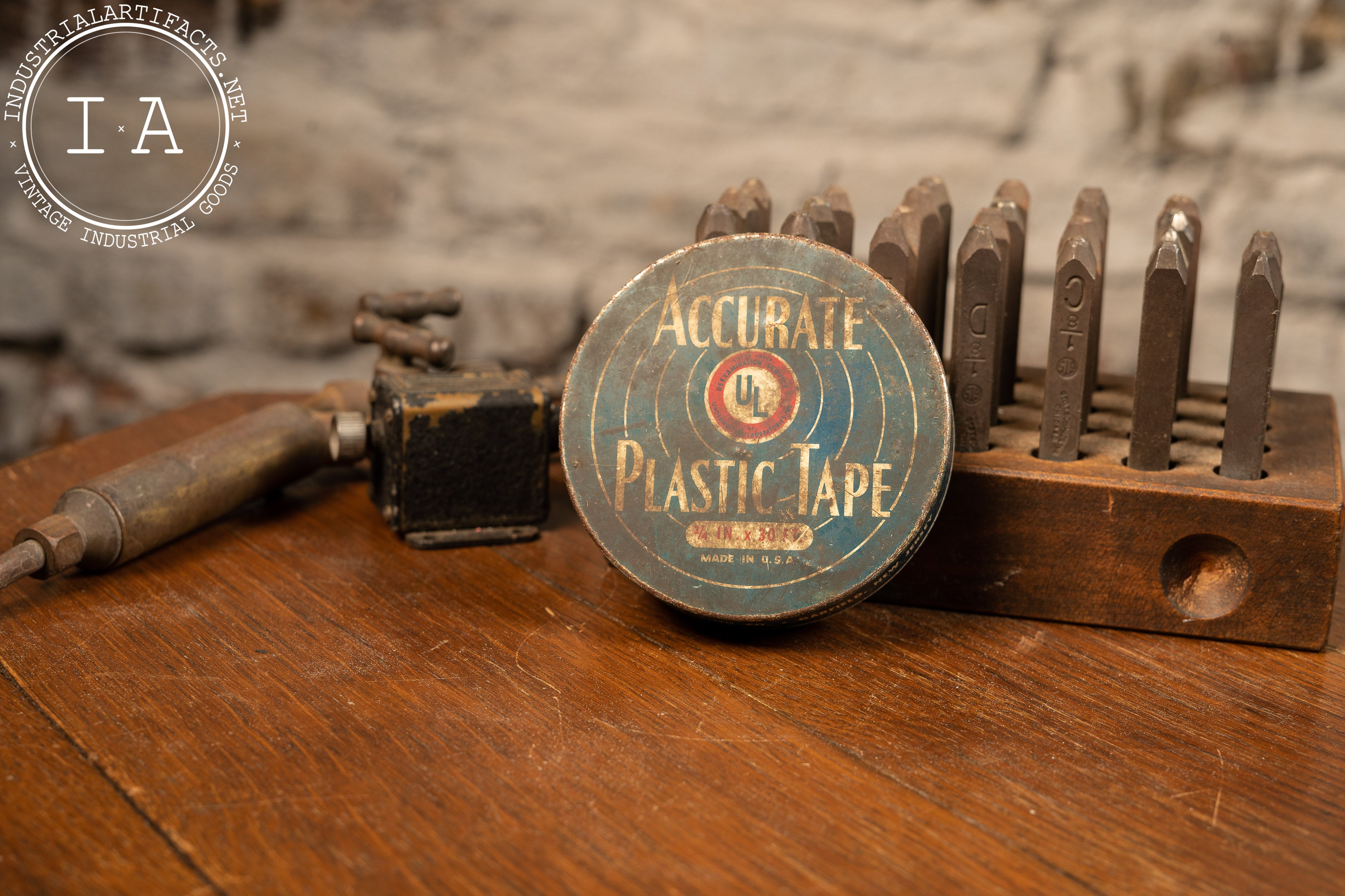 Vintage Electricians Accurate Plastic Tape – Industrial Artifacts