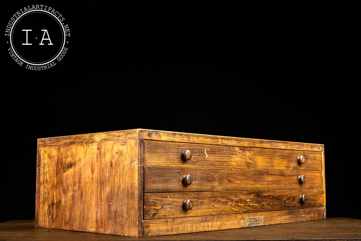 c. 1930 Small Goods Display Case by Weber – Industrial Artifacts