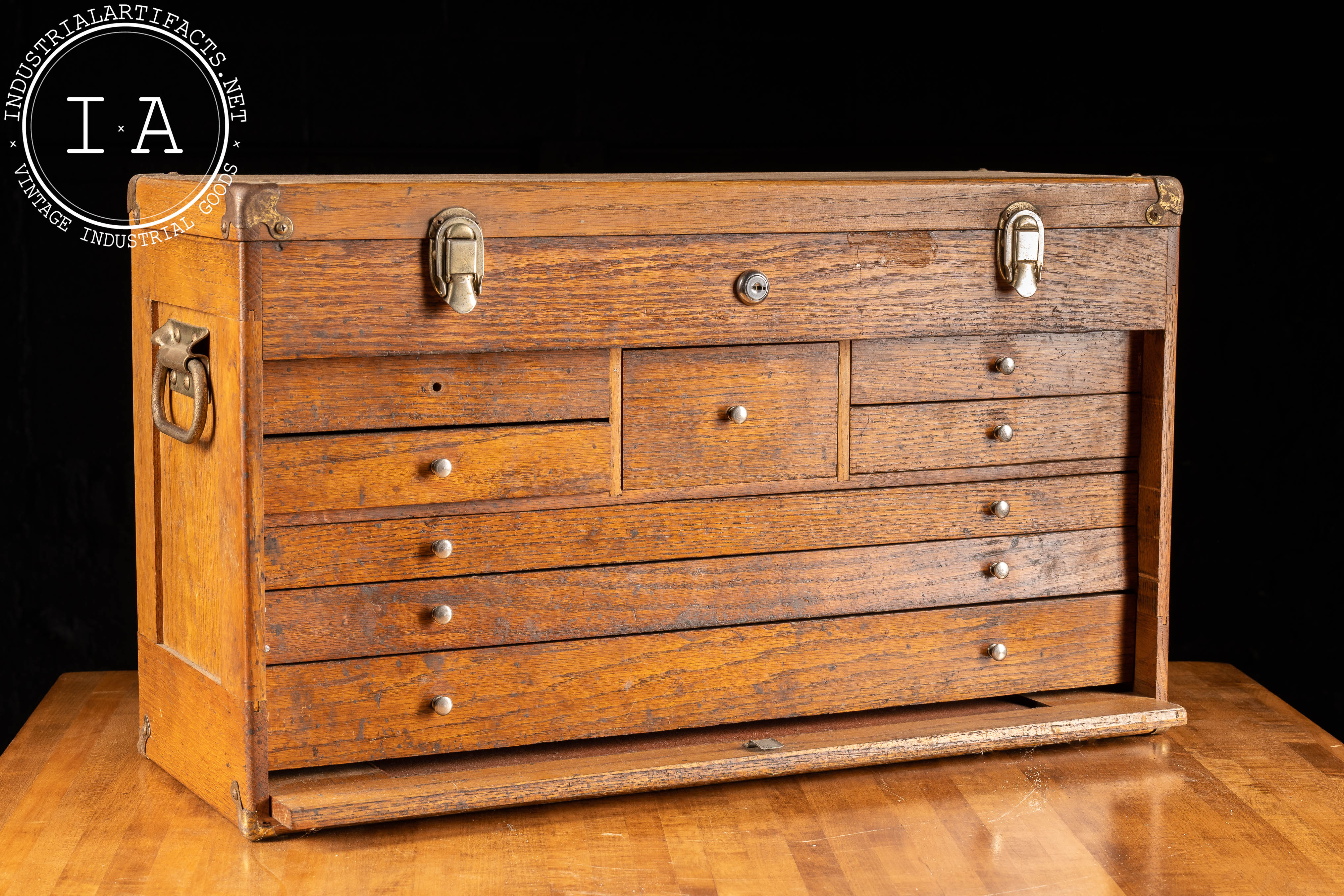 Vintage Gerstner Style Machinist Toolbox – Industrial Artifacts