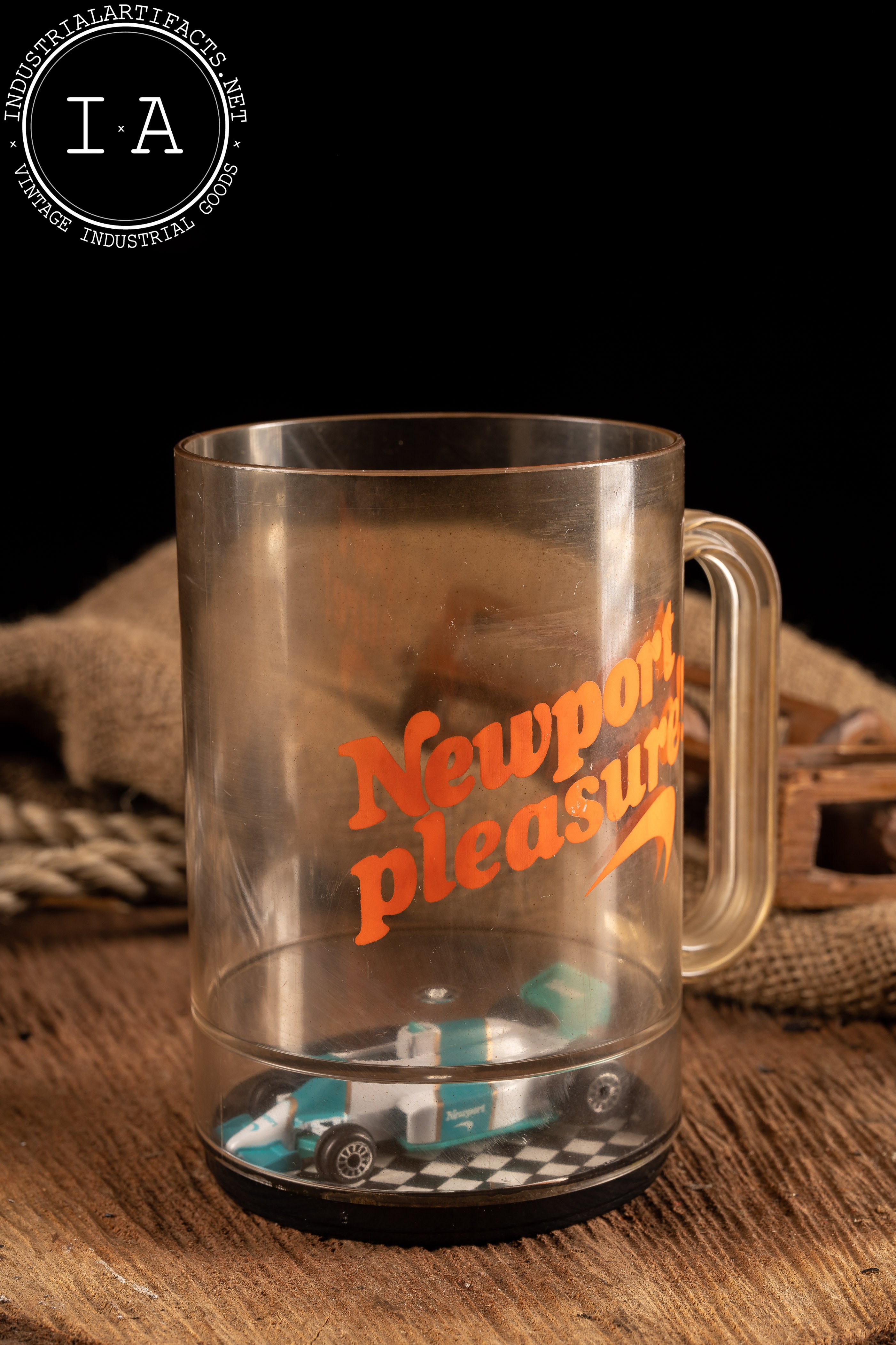 Vintage Collectable Newport Cigarette Racing Mug – Industrial Artifacts
